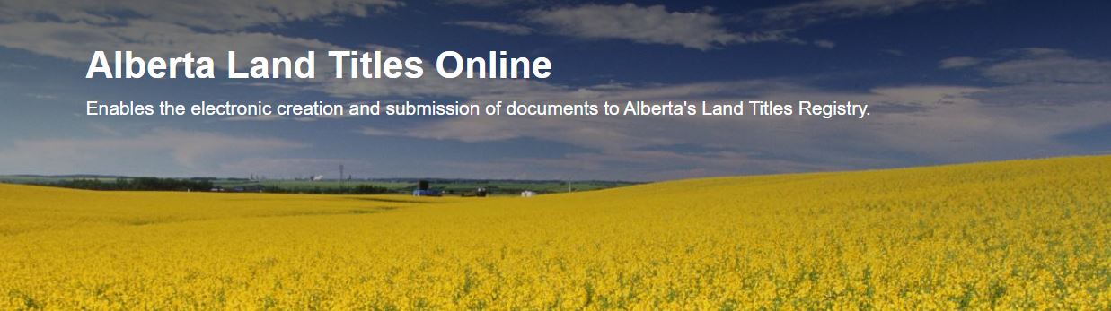 Alberta Land Titles Office (ALTO) Training Session - Law Society of Alberta