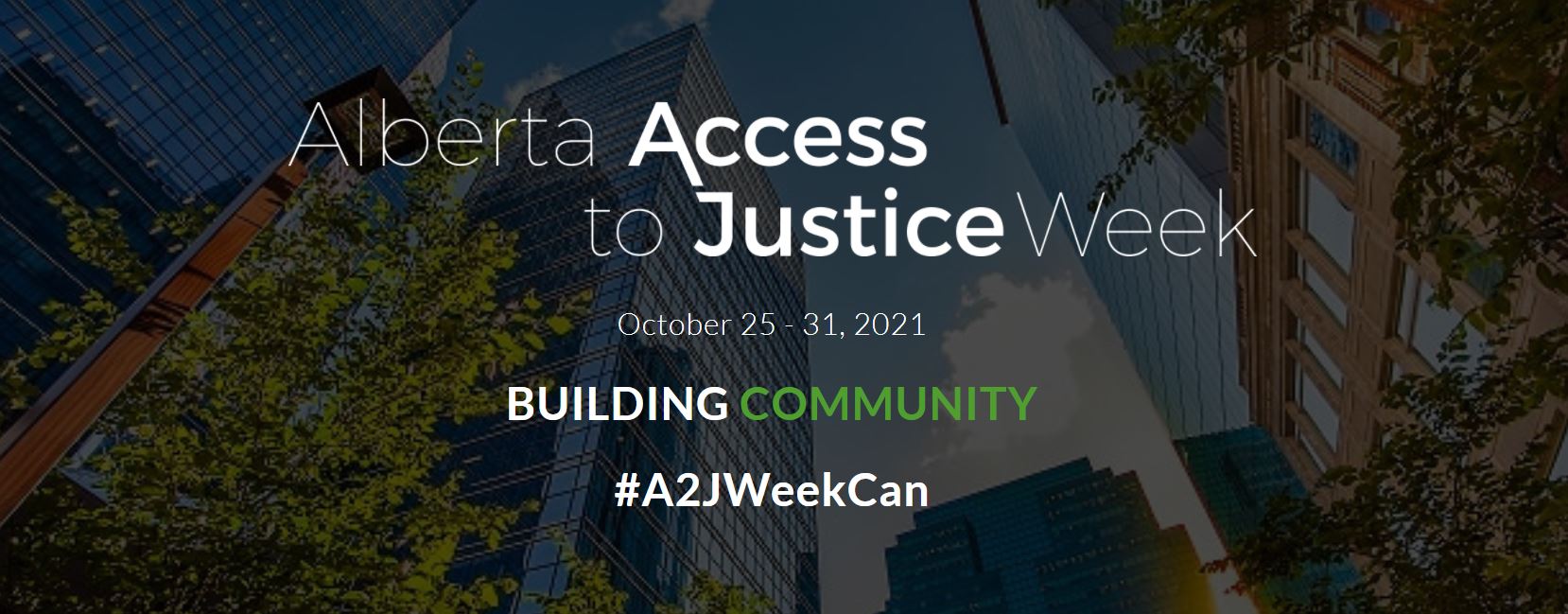 Alberta Access to Justice Week - Law Society of Alberta
